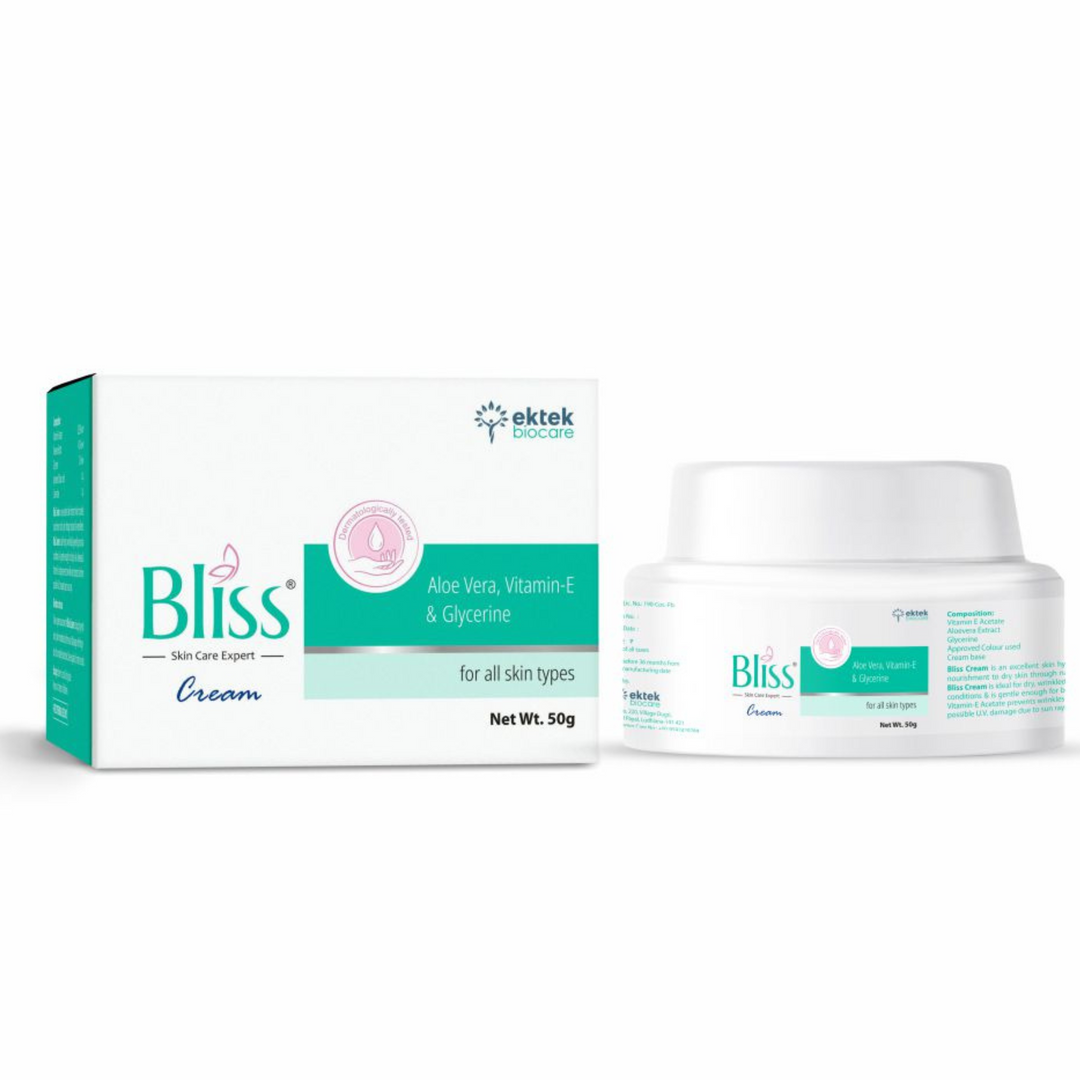 Bliss Cream | Aloe Vera Face Cream | Skin Health & Body Care | Pack of ...