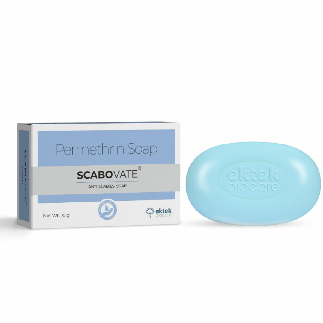 Scabovate Soap | Permethrin Soap | Body Care | Pack of 5 – EK-TEK PHARMA